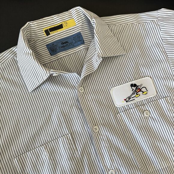 Disney | Shirts | Disney Parks Janitor Custodial Cast Member Uniform ...